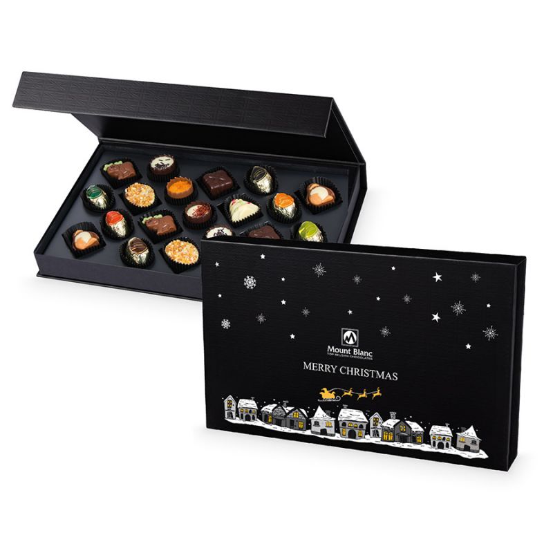 Bombonierka świąteczna Chocolate Box Black